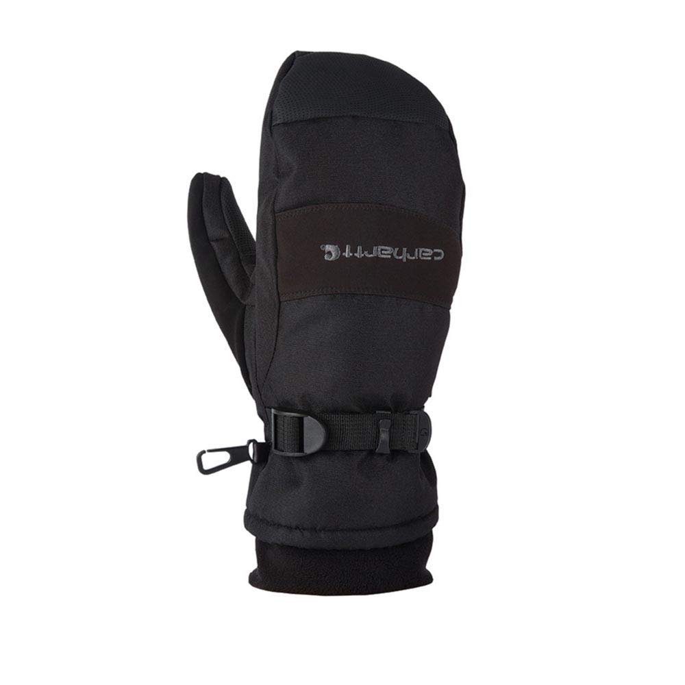 Carhartt Men's W.P. Waterproof Insulated Mittens, Black, X-Large