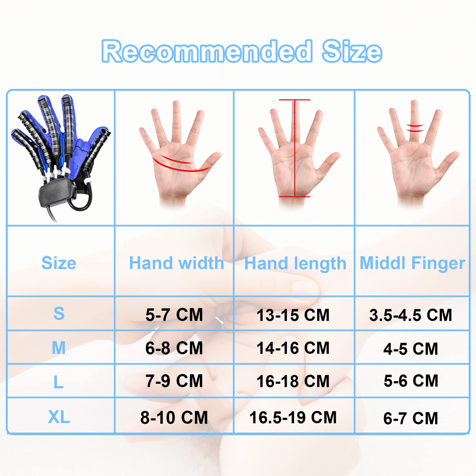 Finger and hand training function workout recovery machine,Therapeutic rehabilitative gloves,Hemiplegia stroke paralysis arthritic patient physical reabilitech therapy,Robotic gloves rehabilitator