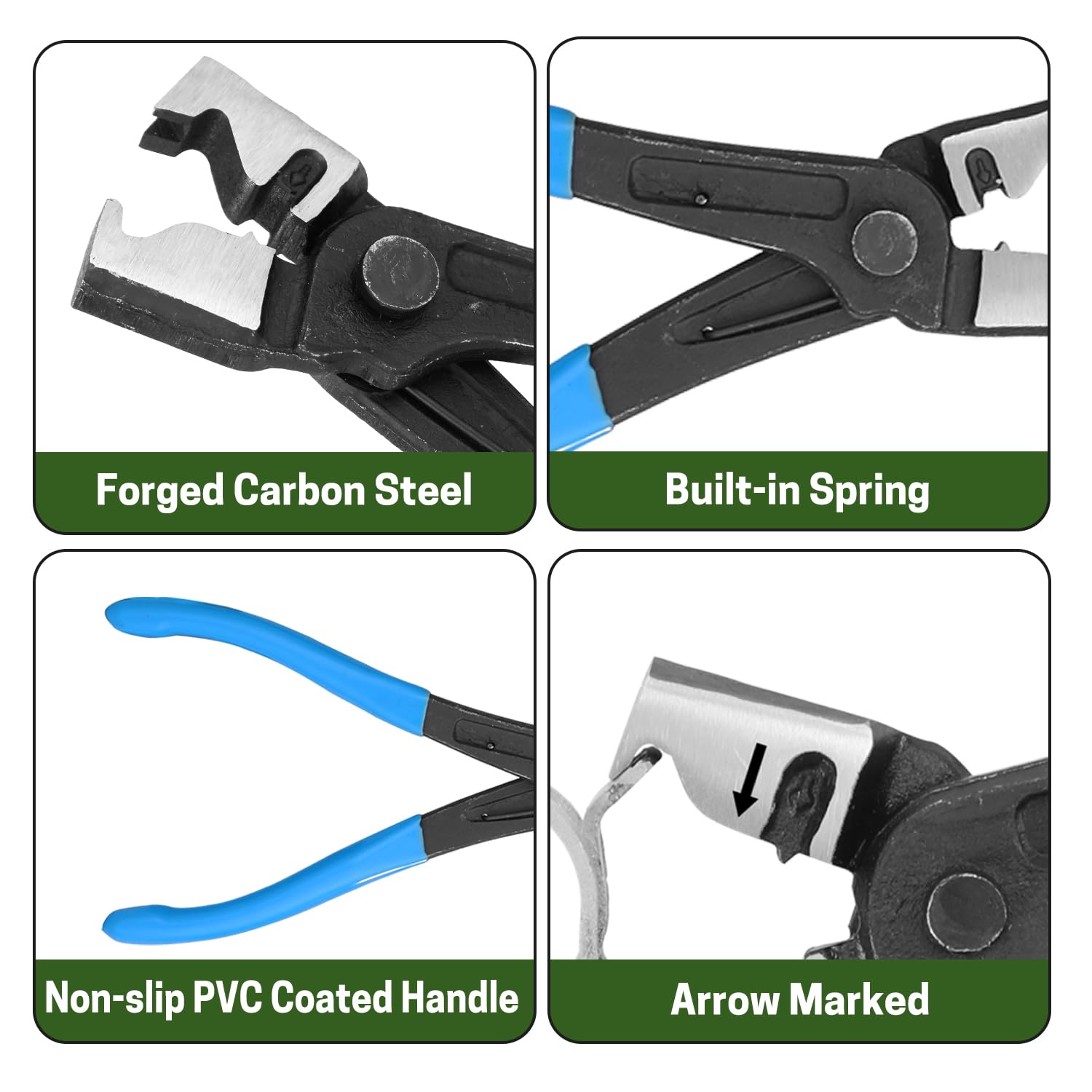 Clic-R Type Collar Pliers,Hose Clamp Pliers Clic,CV Boot Clamp pliers for Mercedes-Benz BMW Audi VW