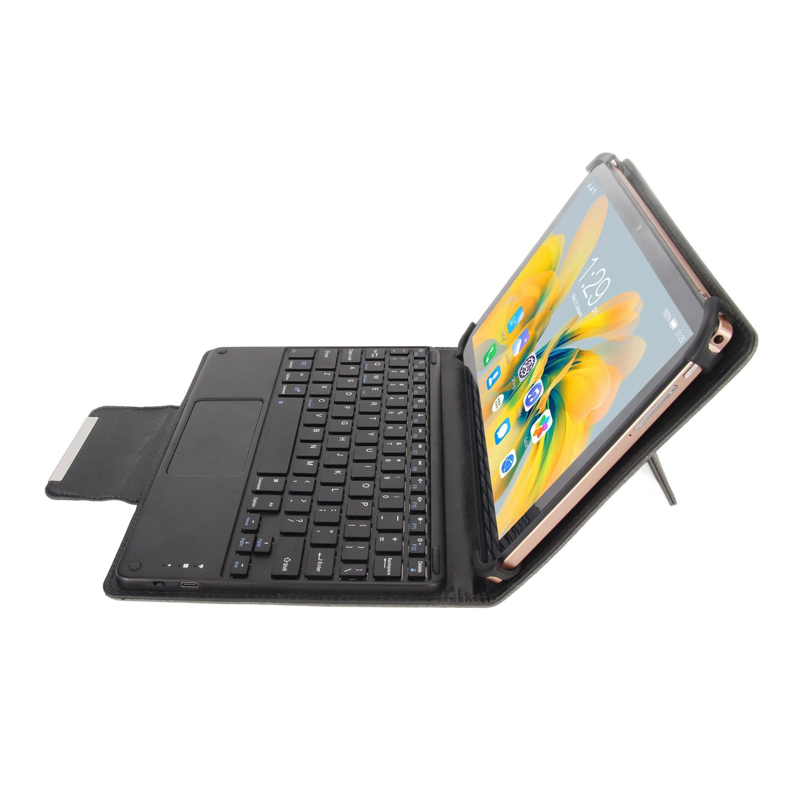 ciciglow 10.1 Inch FHD Tablet, 6GB RAM, 128GB ROM, Octa Core, Dual Camera, 5G WiFi, 4G LTE, Office Tablet with Keyboard and Case (US Plug)