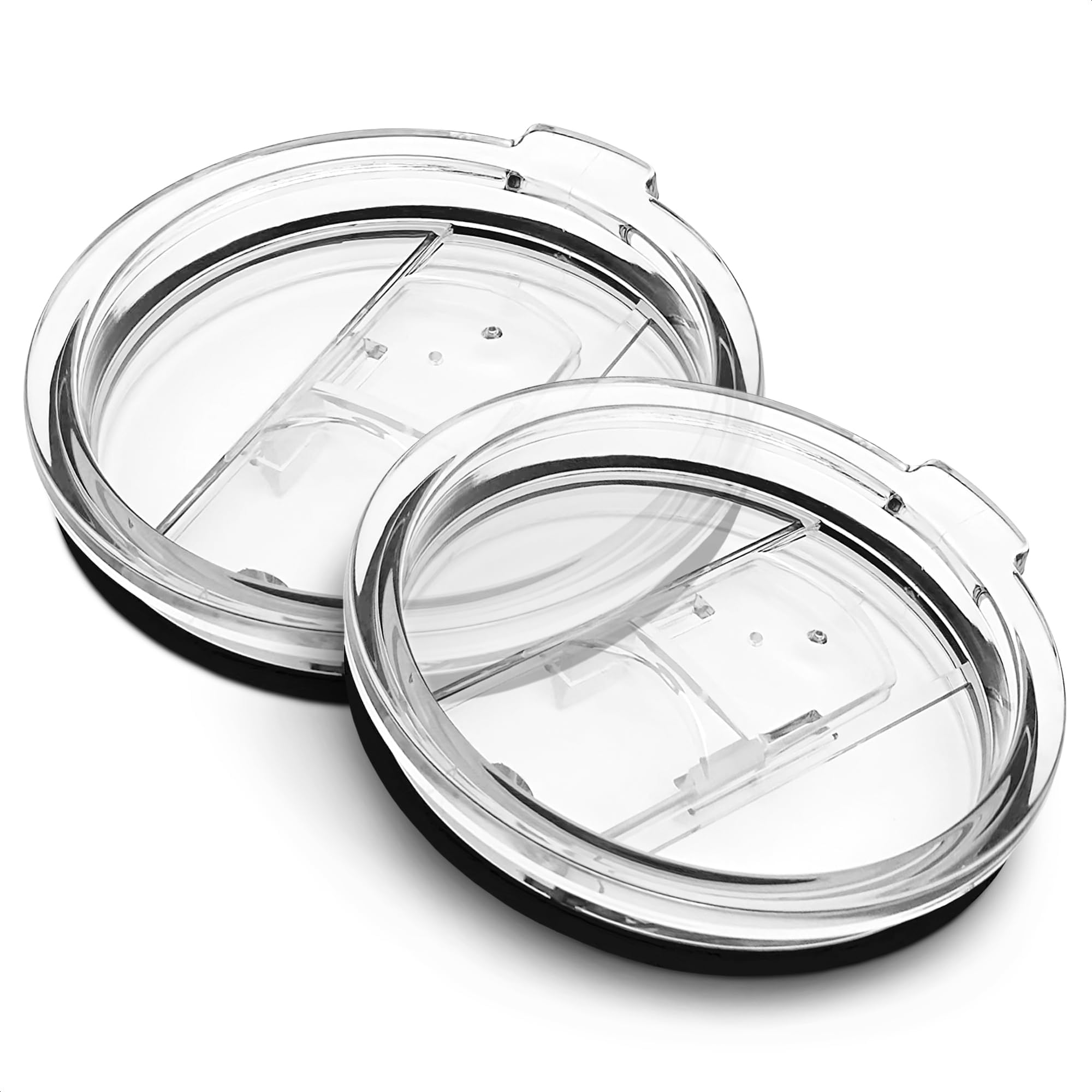 Coffee Tumbler Replacement Lids Yeti - 2Pcs Spill Proof Lids for Yeti Tumblers - Compatible with Yeti Lids 30 oz and others Cup - Lids for Stainless Steel Tumbler Travel Cup Yeti 30 Oz Сup lids