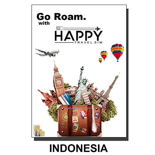 Indonesia SIM Card, Indonesia Data Roaming SIM Card (15DAYS-15GB)