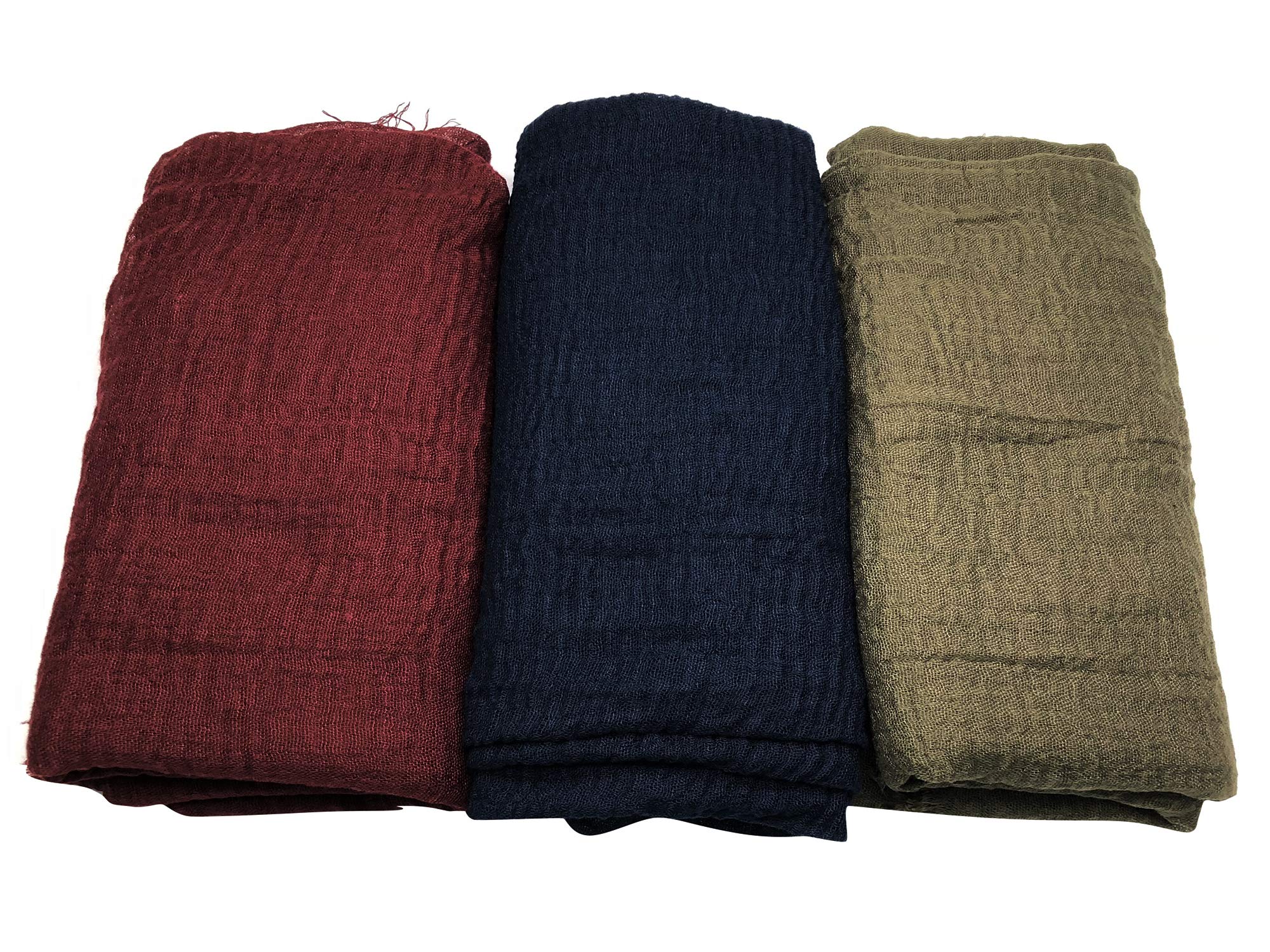 Women Scarf Shawl for All Season 3PCS Scarve Wrap Scarve B.