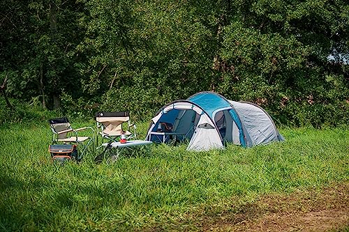 Coleman Cortes 3 Tent, 3 Man Tent, 1 Bedroom Hiking Tent, Absolutely Waterproof Lightweight Camping Tent with Sewn-in Groundsheet, Blue
