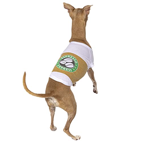 Puppuccino Dog Shirt - Cute Coffee Cup Halloween Costume for Pets (X-Large)