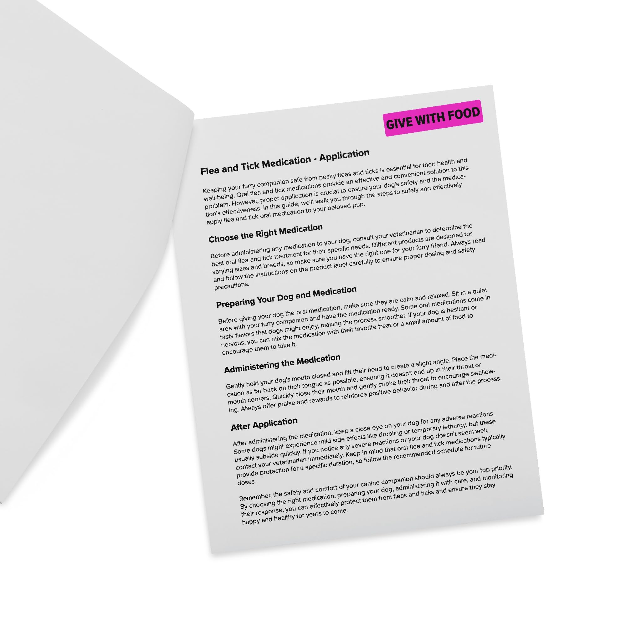 Give with Food Veterinary Labels/Stickers, 500 Labels/Roll, 0.375" x 1.625", Fluorescent Pink - Medicine Labels for Pharmacy, Prescription & Care Instructions, Pharmacy Stickers | LabelValue.com