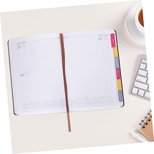 Ciieeo 2024 Daily Planner Notepad Office Memo Pad Weekly Planner Notebook Daily Writing Book Family Planner Calendar Weekly Schedule Planner Hourly Planner The List Portable Student Paper