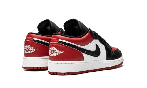 Jordan Youth Air 1 Low GS 553560 612 Bred Toe - Size 5Y