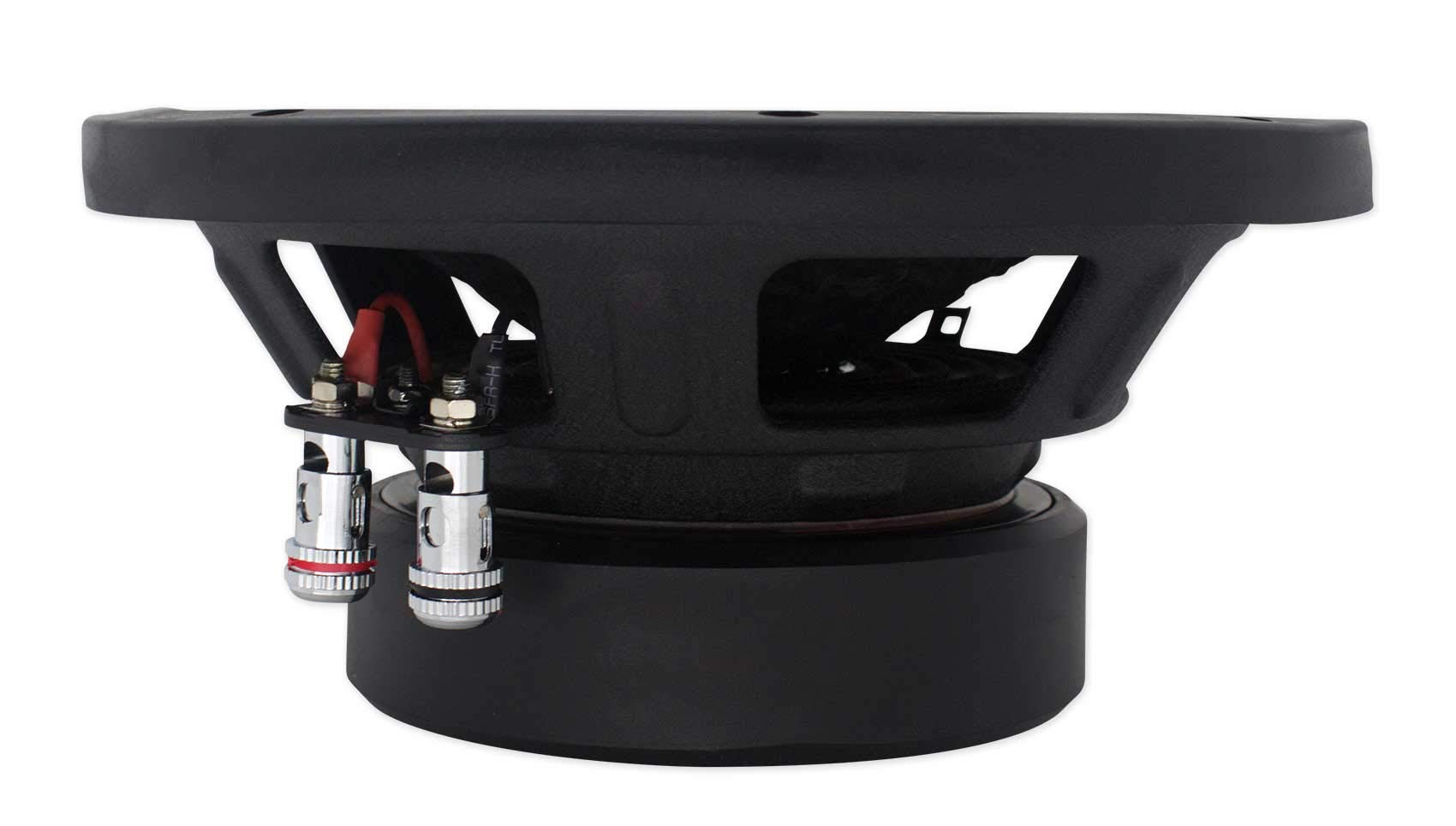 Rockville K5 W8K5S4 8" 800w 4 Ohm Car Audio Subwoofer Sub 200w RMS CEA Rated!, Black