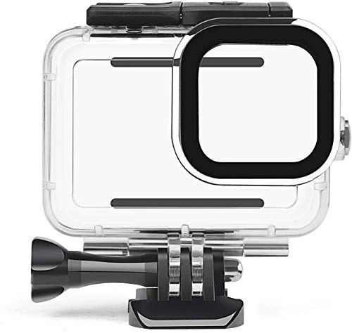 SHOOT 60M/196FT Waterproof Case Kit for HERO11/10/9 Black,Diving Protective Housing Shell with Screen Protector Set and 12pcs Anti-Fog Insert for HERO11 HERO10 HERO9