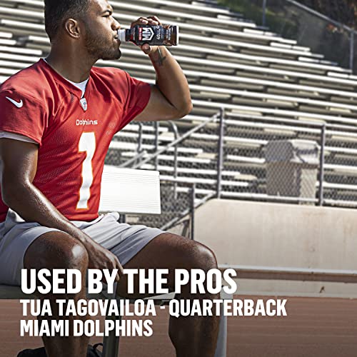 Muscle Milk Pro Advanced Nutrition Protein Shake, Slammin' Strawberry, 14 Fl Oz Bottle, 12 Pack, 40g Protein, 1g Sugar, 16 Vitamins & Minerals, 6g Fiber, Workout Recovery, Packaging May Vary
