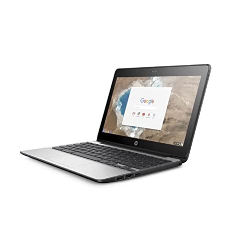 HP Chromebook 11 G5 11.6" 4GB 16GB eMMC Celeron® N3060 1.6GHz ChromeOS, Gray (Renewed)