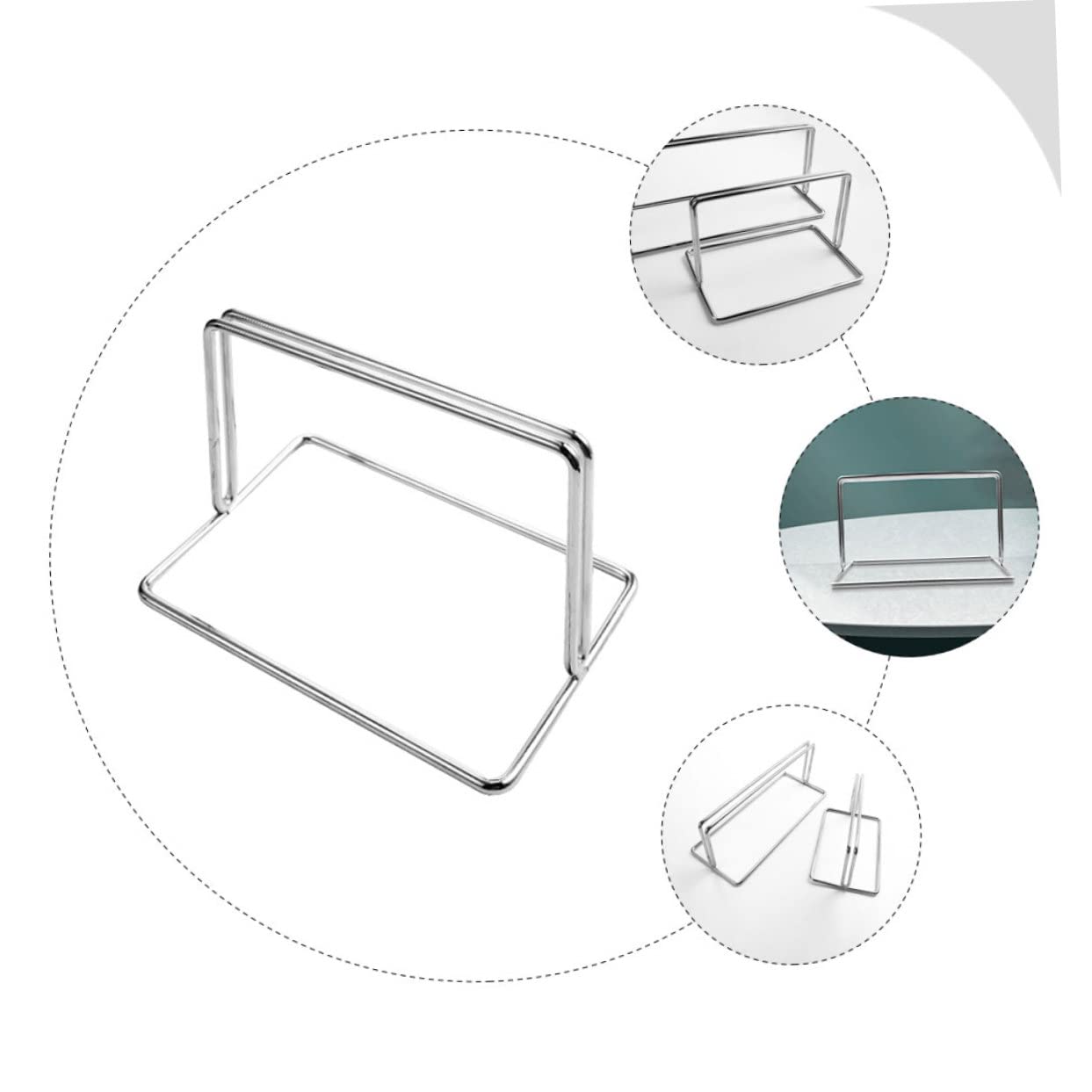 Ciieeo 2pcs Desktop Screen Clip Desk partition Clip Baffle Holder Desk Divider Cellphone Stand for Desk dividers for 3 Ring Binder Panel Room Divider Screen Clip for Office Acrylic Shield