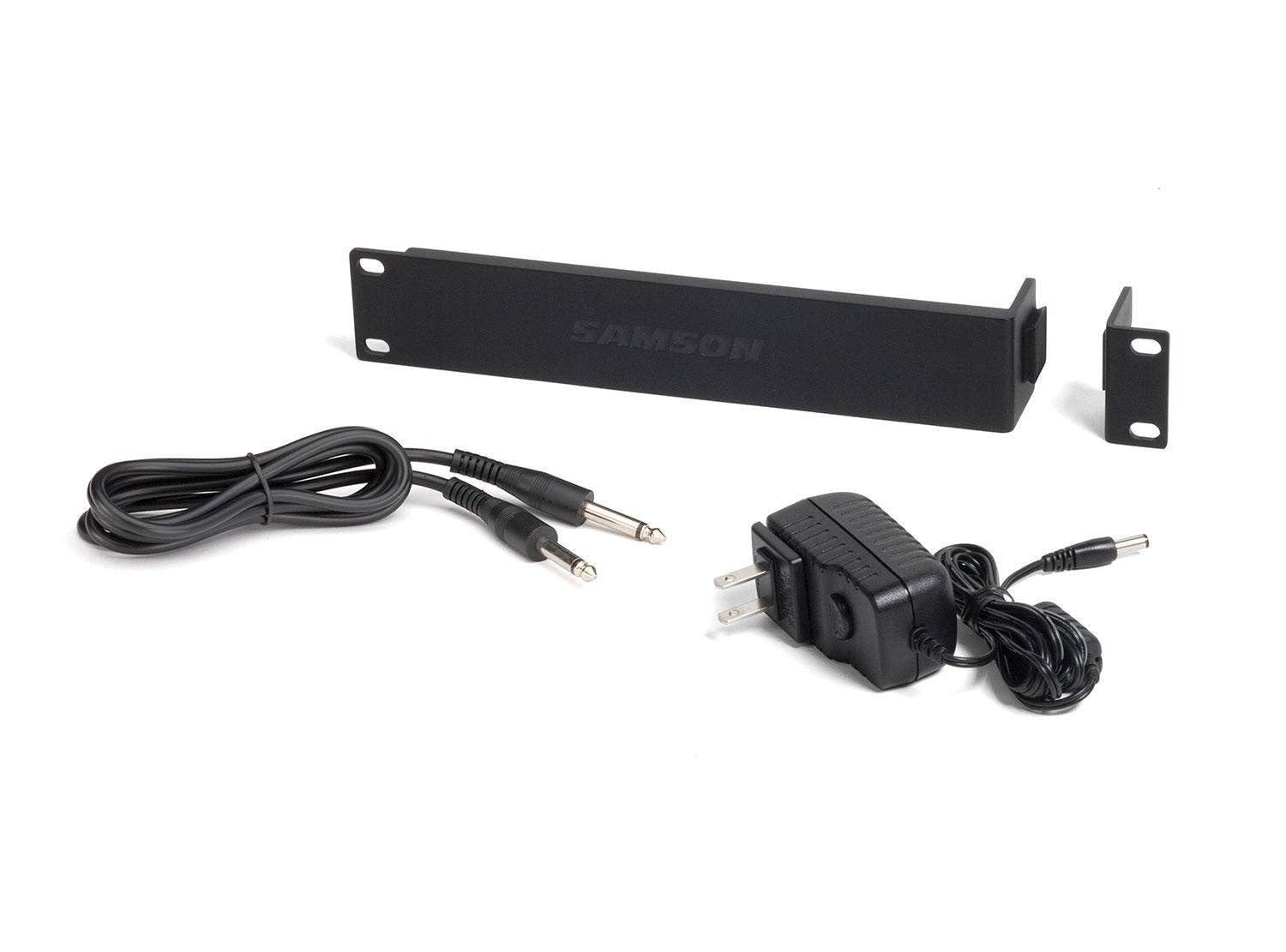 Samson Technologies Concert 88x Presentation Wireless System with LM5 Lavalier Microphone (D Band), Black