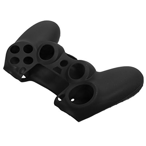 Silicone Protective Rubber Soft Case Cover Pouch Sleeve for Sony PS4 PlayStation 4 Controller Black