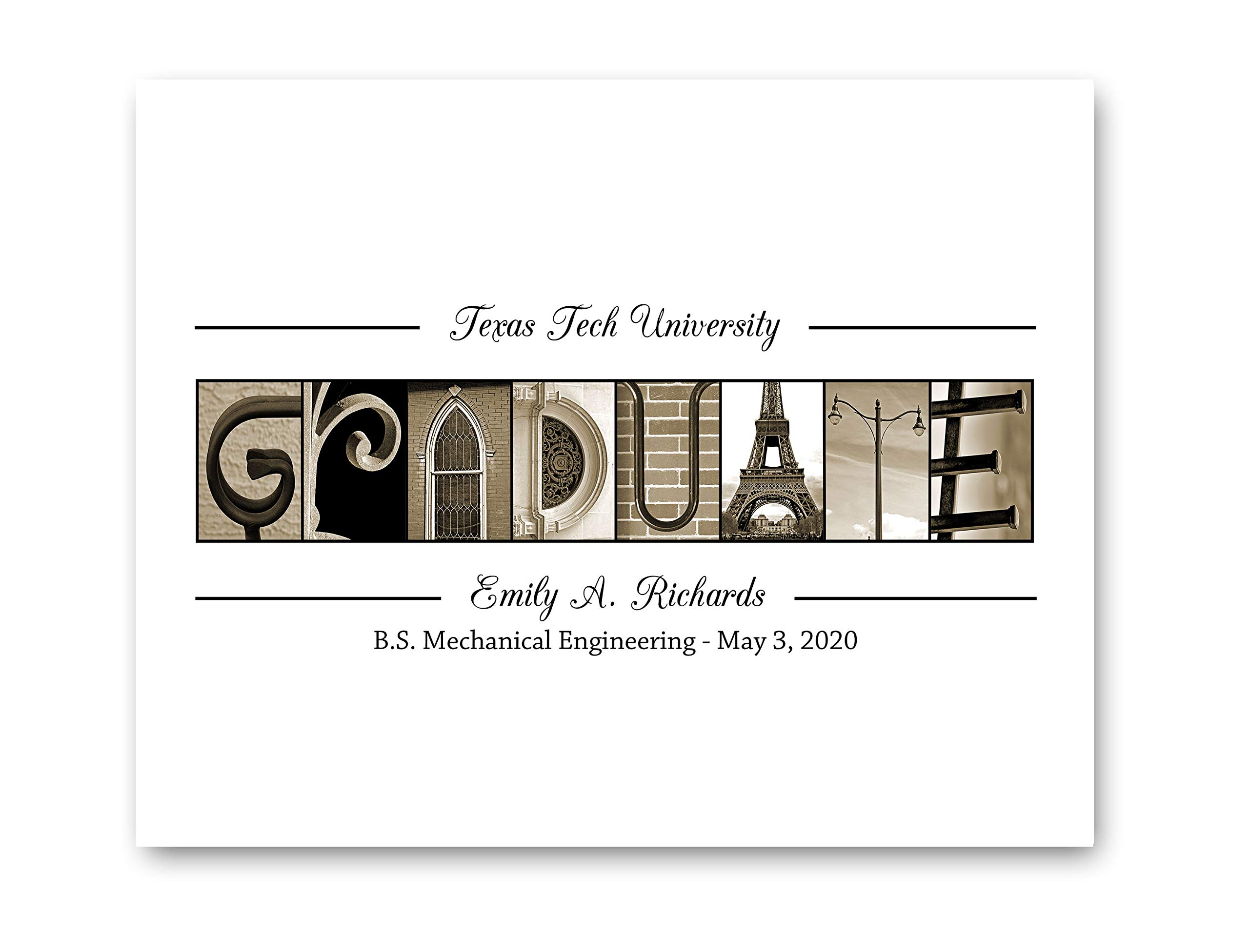 College Graduation gift, Personalized gift for Graduates, Graduation Party Décor, Grad gift for him, Grad gift for her