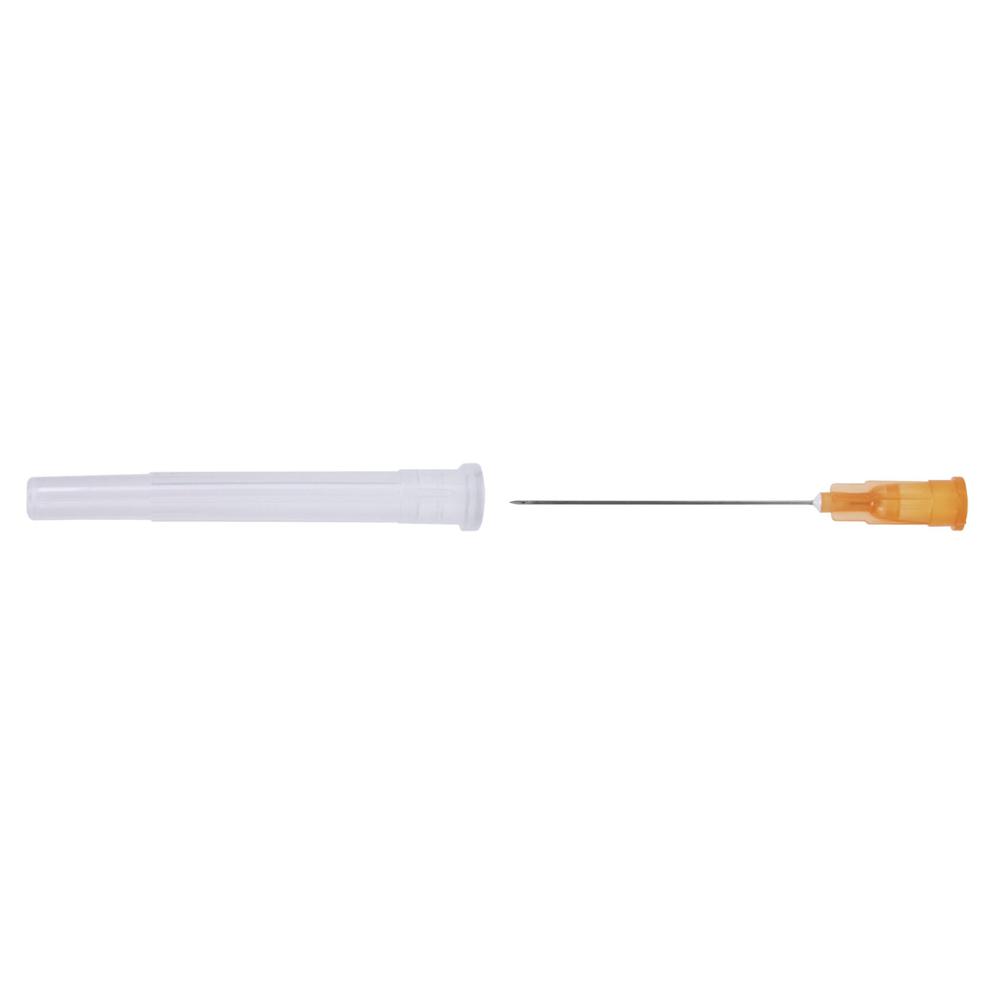 Generic 100 Pack Sterile Disposable Injection Needle with Cap for Scientific and Industrial Dispensing Needle Accessories (25G X 1.5in)
