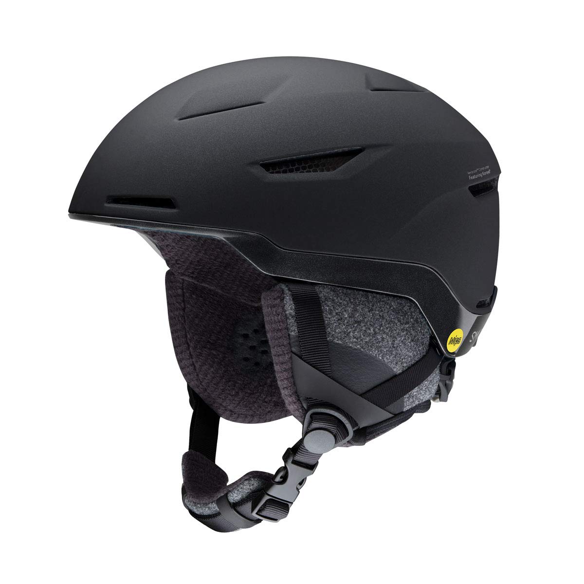 Smith Vida MIPS Snow Helmet (Matte Black Pearl, L (59-63))