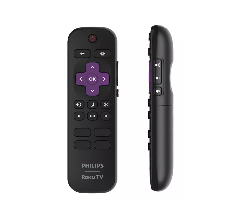 PHILIPS 55-Inch Class 4K 2160p Smart TV Led HDR10 120Hz Refresh Rate Roku TV Works with Siri Hey Google & Airplay 55PFL(Renewed)