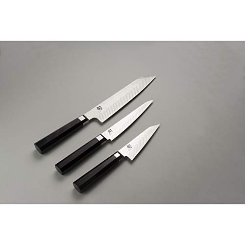 Shun Cutlery Dual Core Utility / Butchery Knife 6", Slim, Straight-Bladed Kitchen Knife Ideal for Butchery Tasks, Trimming Vegetables & More, Handcrafted Japanese Knife