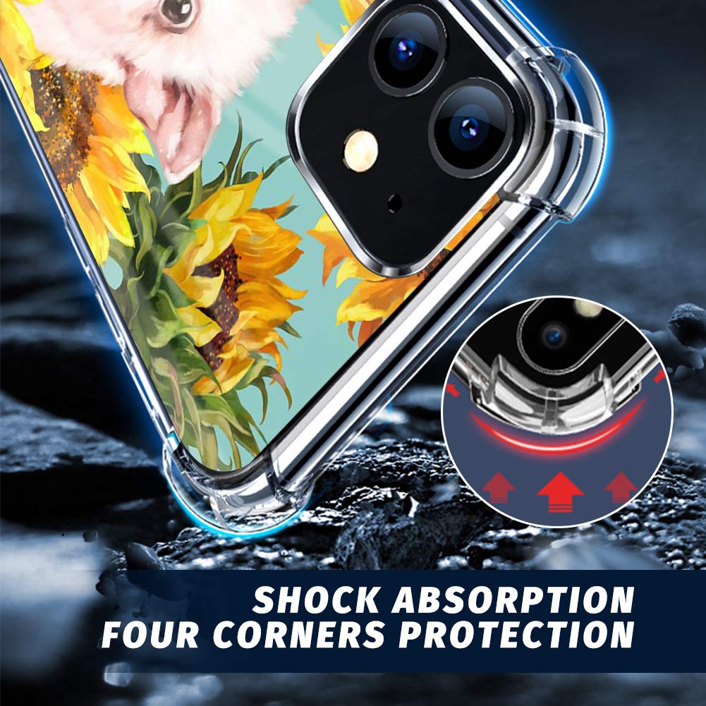 Cow Phone Case for iPhone 11,11 Pro,11 Pro Max, iPhone X, XR, iPhone 7/8,7/8 Plus, Flexible TPU Shockproof Protection Basic Case Cover