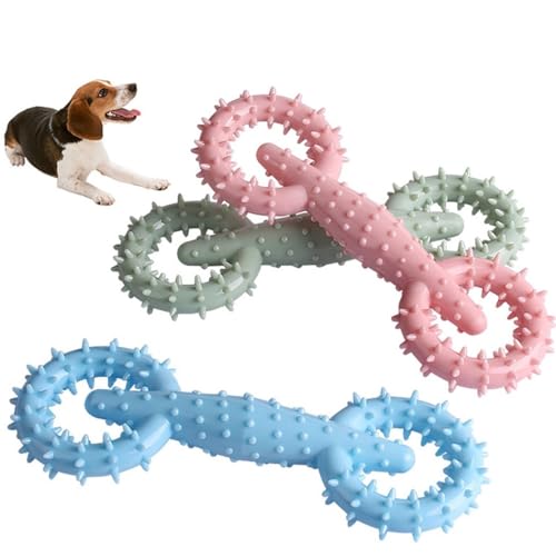 Training Toy for Puppy Lightweight Interactive Exercise - Dog Play Chew Dental Fun Cleaning Teeth Rubber Portable Toy Toothbrush