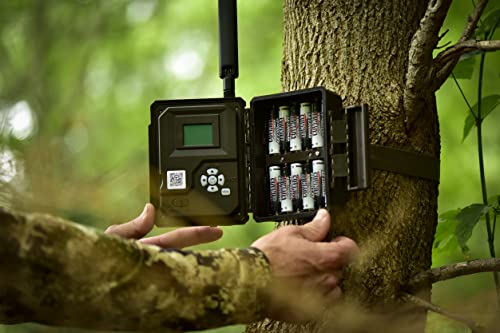 Covert Scouting Cameras WC20-V (Verizon Wireless) 4G LTE Cellular Game & Trail Camera for Hunting Deer and Wildlife โ 20mp High-Res Images & 1080p Videos Transmitted to Mobile App, CC0012