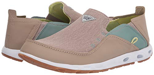 Columbia Men's Bahama Vent Hightide, Ancient Fossil/Neon Light, 11