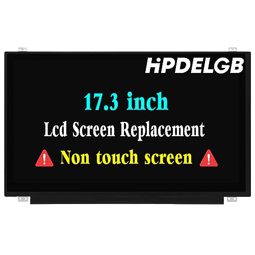 HPDELGB Screen Replacement 17.3" for Dell Inspiron P35E P35E001 P35E002 P35E004 P35E006 P35E007 LCD Digitizer Display Panel FHD 1920x1080 IPS 30 Pins 60Hz Non-Touch Screen