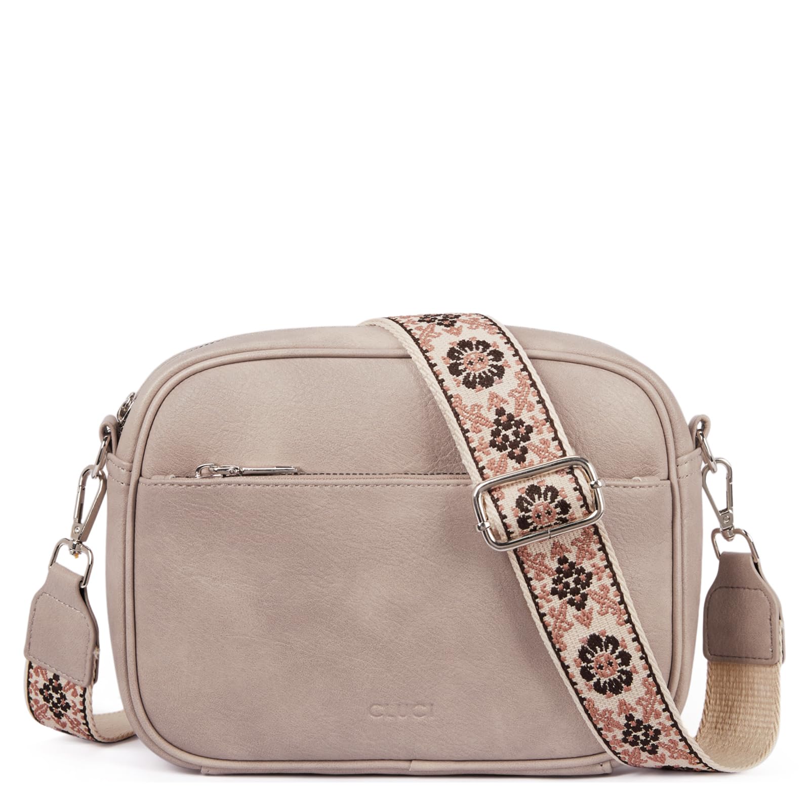 CLUCI Crossbody Bags for Women Trendy, Vegan Leather Shoulder Handbags,Purses for Women with Adjustable Wide Strap