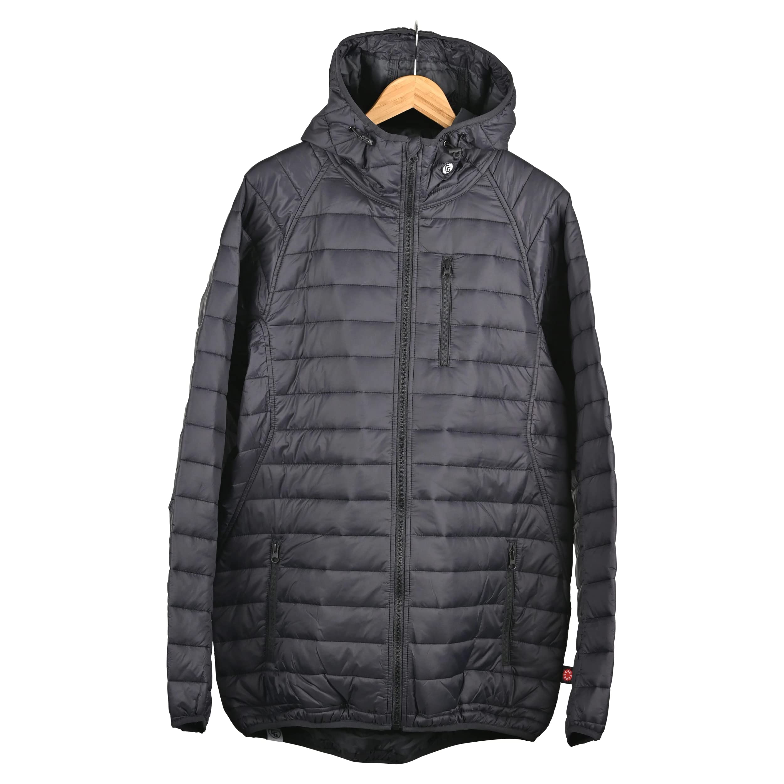 CG HABITATS Sleeping Bag Hoodie Black Large