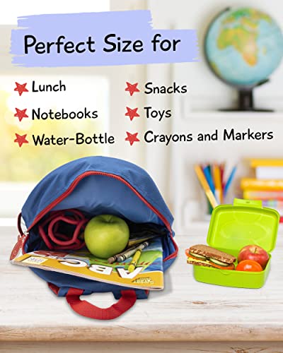 JOY2B Toddler Backpack for Boys and Girls - Space Astronaut Backpack for Girls and Boys - Kids Backpack for School Camp Travel - Preschool Backpack with Water Bottle Holder - Awesome Astronaut