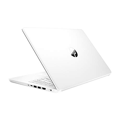 HP 2022 Stream 14" HD Laptop, Intel Celeron N4020 Dual-core Processor, 4GB DDR4 RAM, 64GB eMMC, Intel HD Graphics, 1 Year Office 365, Webcam, HDMI, Windows 10S, White, 32GB SnowBell USB Card