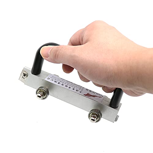 PVC Plastic Roll Sports Floor Groove Cutter Wheel Slotted Manual Slotting Knife Vinyl Floor Groover Construction Tools