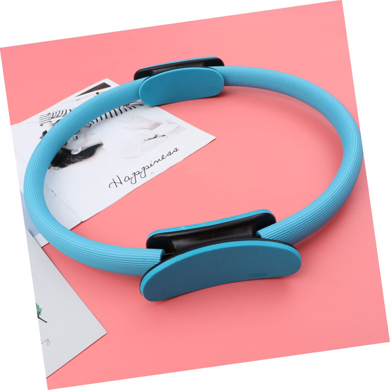 CLISPEED 1pc Pilates Toning Ring Fitness Circle Toning Ring Exercise Accessories Toning Thigh Circle Pilates Yoga Ring Pilates Ring Workout Resistance Training Exercise Circle Sports