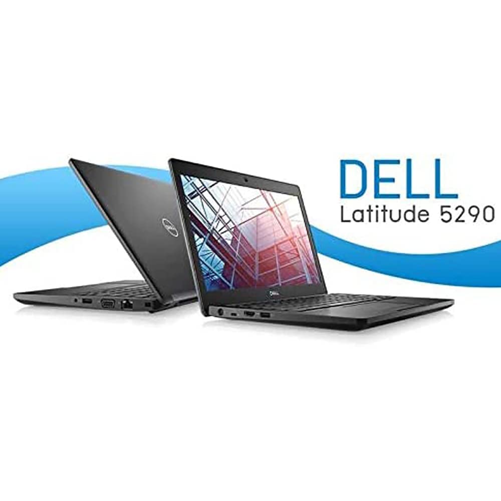 Dell Latitude 5290 12.5" HD Laptop, Intel Core 8th Gen i5-8250U, Dual Core 3.2Ghz, 8GB RAM, 256GB SSD,CAM, Windows 10 Pro (Renewed)