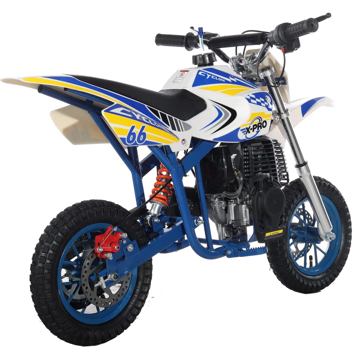 X-PRO 40cc Kids Dirt Bike, 4-Stroke Gas Power Mini Pit Bike with Off-Road Tire and Disc Brake,Green