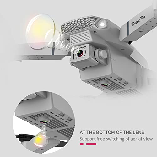 Qiopertar 1080P HD Drone with Dual FPV Camera Remote Control Toys with Altitude Hold Headless Mode One Key Start Speed Adjustment One Key Start 3D Flips Gifts for Boys Girls