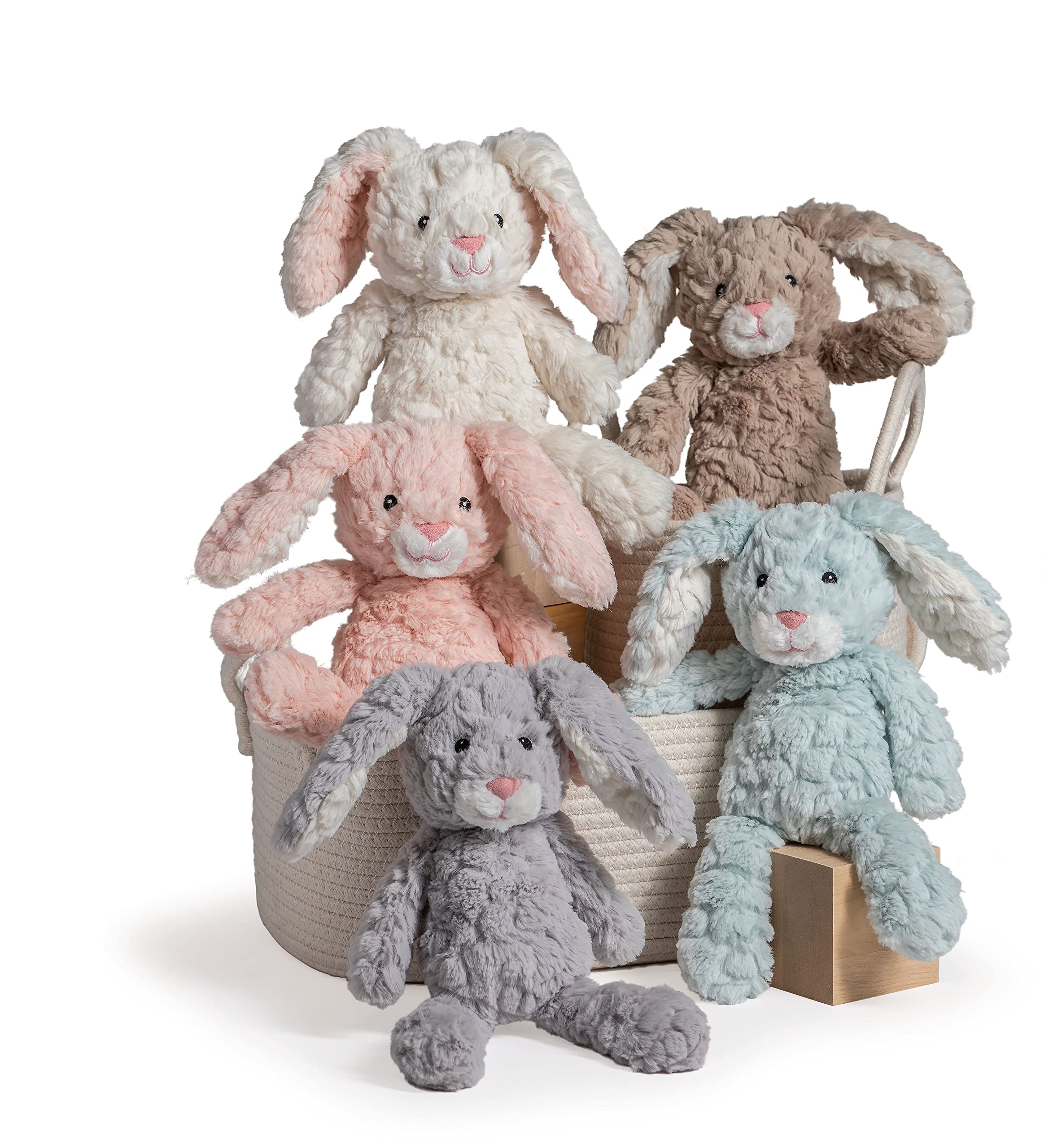 Mary Meyer Cream Putty Bunny Soft Toy, Cream Bunny, 11 Inch (Pack of 1)
