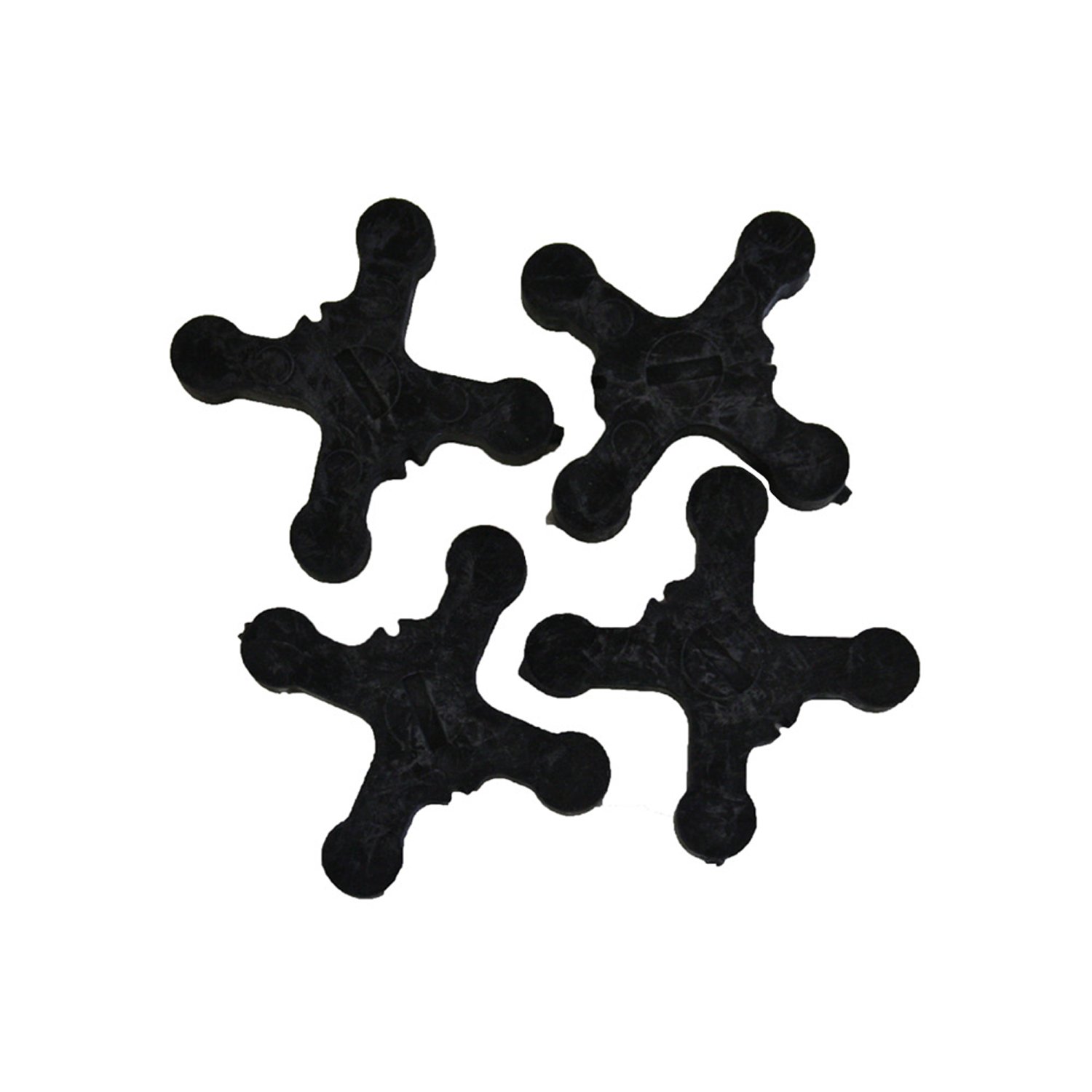 Bowjax SlipJax String Silencers Black 4 pk.