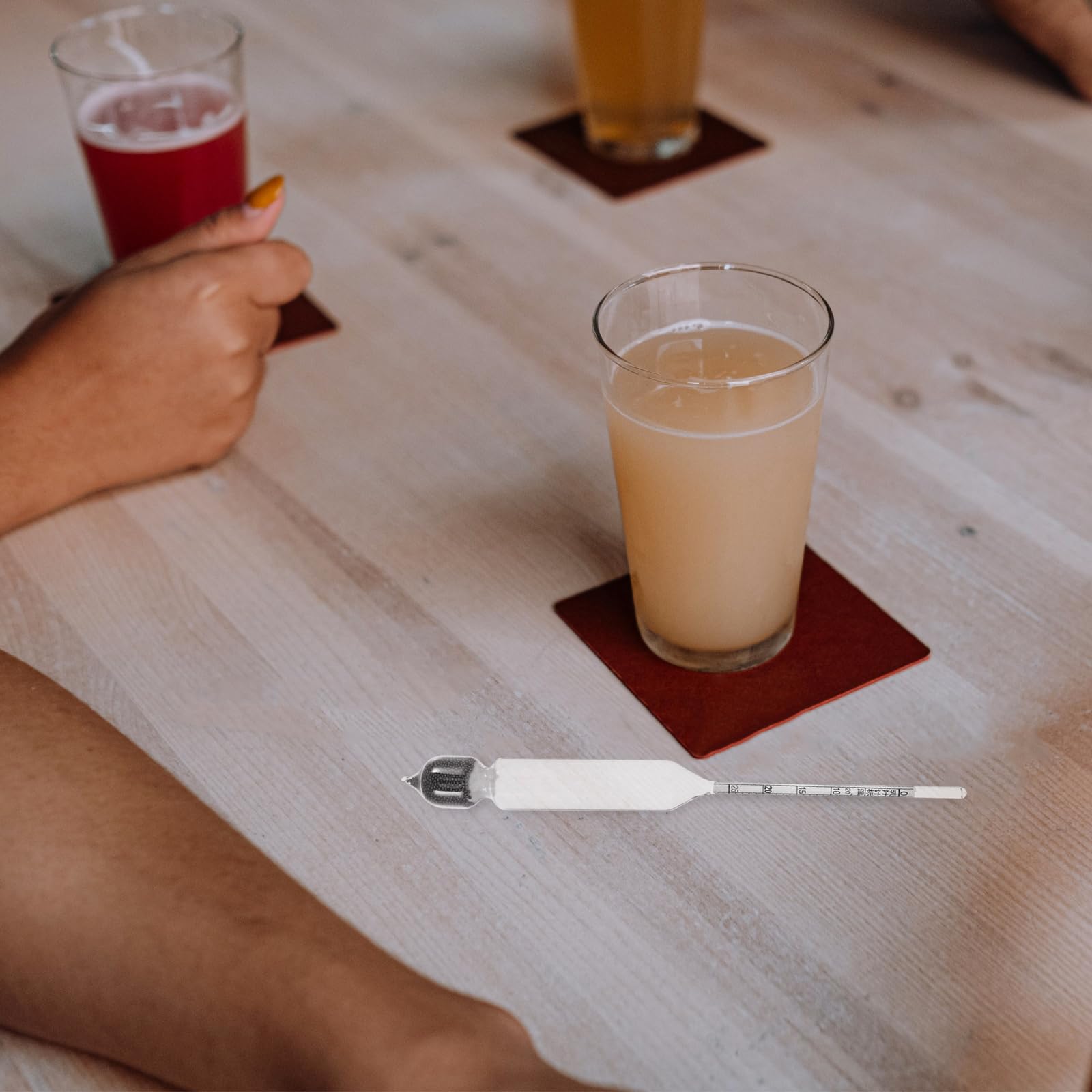 Luxshiny Lactometer Milk Lactometer Hydrometer Milk Density Tool Syrup Hydrometer Test Measurement Tools Dairy Industry Milk Quality