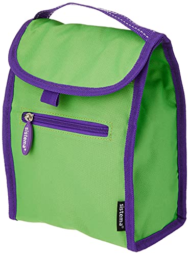 Sistema Small Fold Up Lunch Bag Assorted Colours