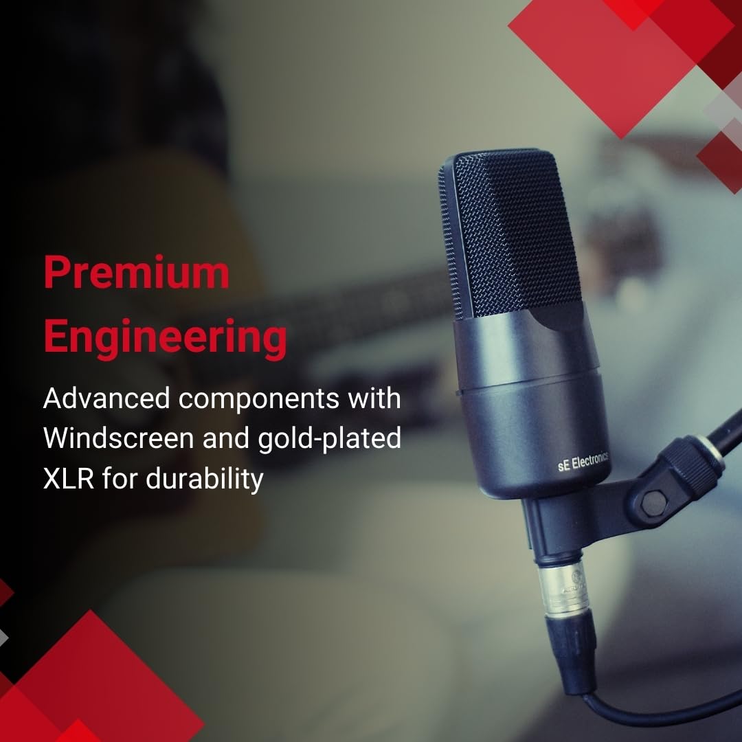 SE ELECTRONICS - X1 Series Condenser Microphone and Clip