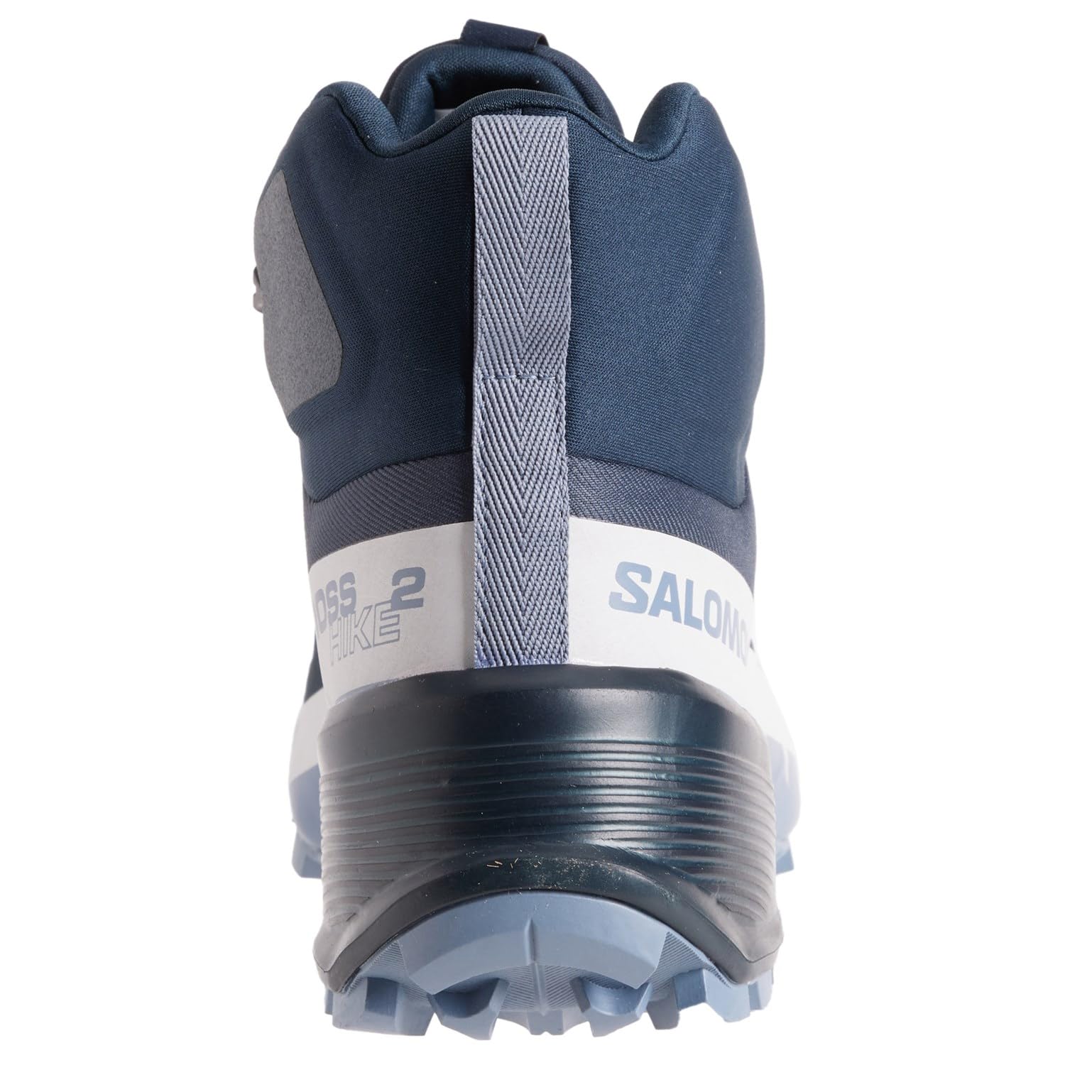 Salomon Cross MID Gore-TEX Hiking Boots for Women, Lead/Stormy Weather/Charlock, 9.5
