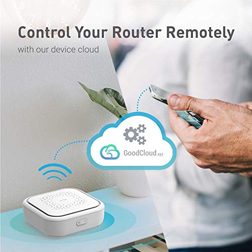 GL.iNet GL-B1300 (Convexa-B) Home AC Gigabit VPN Router, 400Mbps(2.4GHz)+867Mbps(5GHz) High Speed, DDR3L 256MB RAM/32MB Flash ROM, OpenWrt Pre-Installed, Wi-Fi Networking, Power Adapter Included