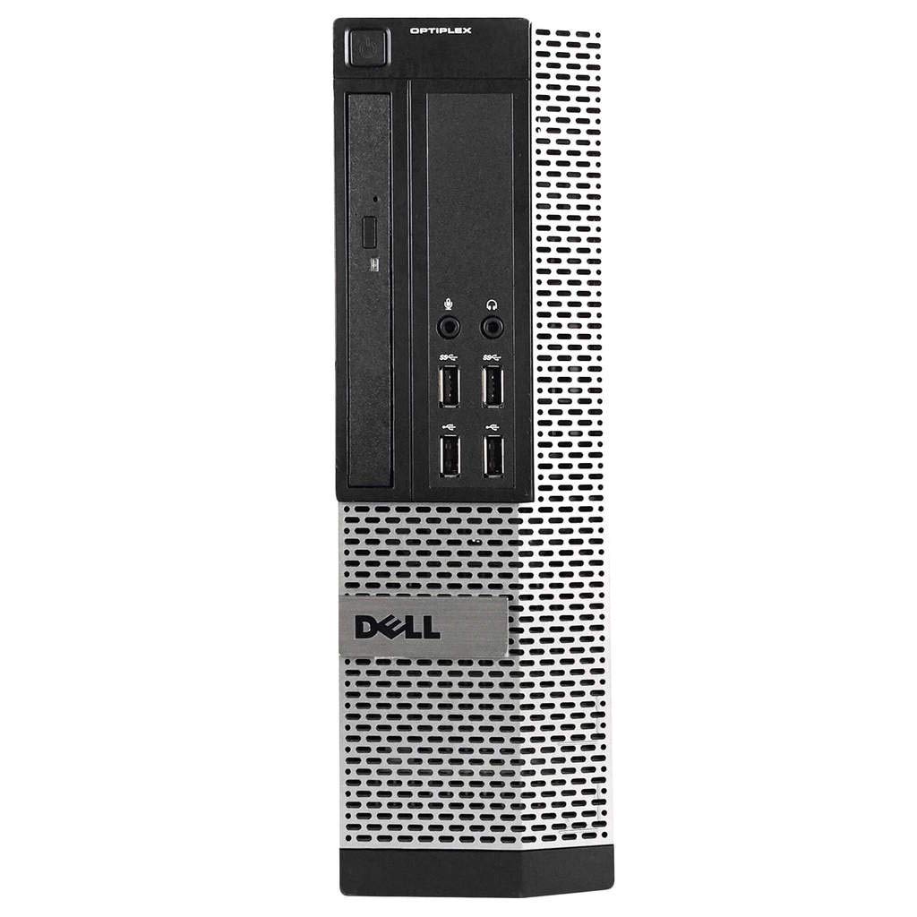 Dell Optiplex 9020 Small Desktop Computer (SFF) | Quad Core Intel i5 (3.20GHz) | 16GB DDR3 RAM | 512GB SSD Solid State | Windows 10 Pro | 24in Monitor | RGB Mouse + Keyboard (Renewed), Black