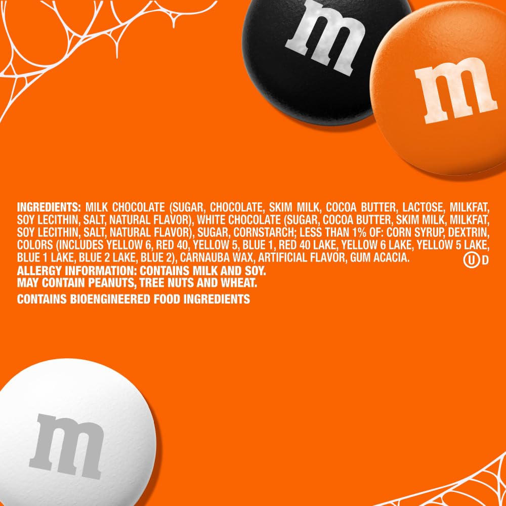 CANDYMAN Bundle of M&M Campfire Smores Share Size Bags, 24 Packs of 1.41oz, Milk Chocolate and White Chocolate Candy Snacks
