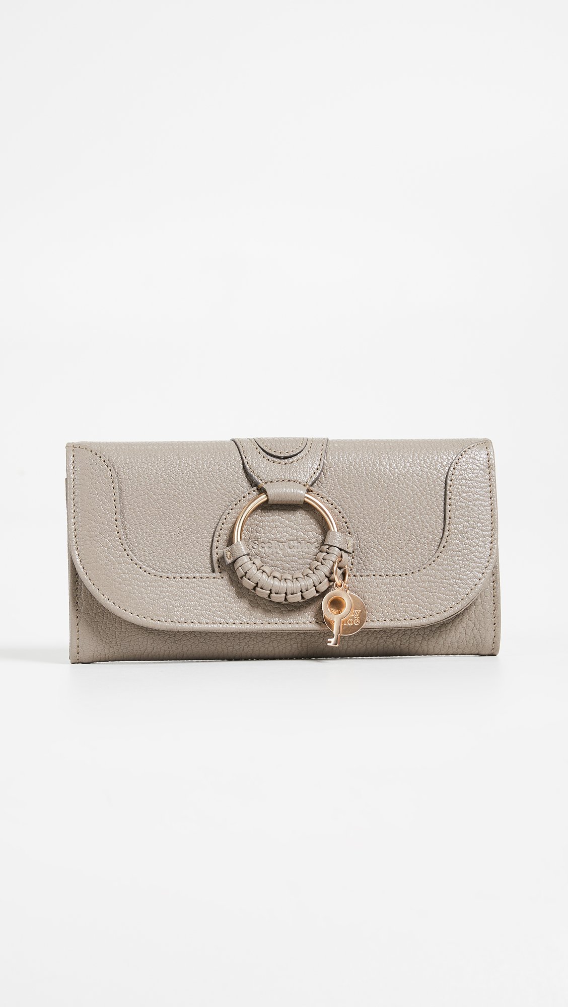 See by Chloe Women's Hana Long Wallet, Motty Grey, One Size