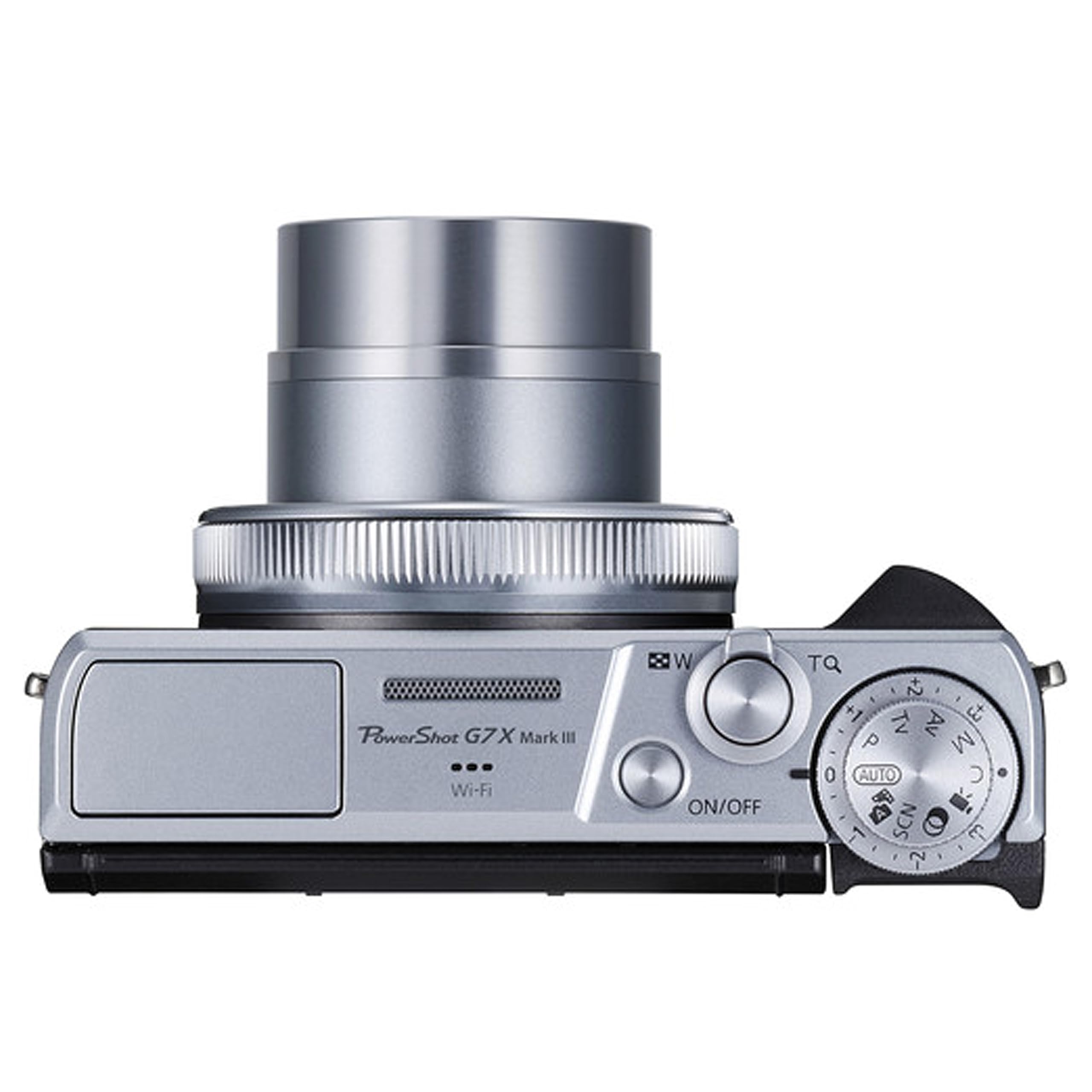 Canon PowerShot G7 X Mark III (Silver) Digital Camera + 64GB Extreem Speed Memory,Stabilizong Grip, Case, Batteries,and More (22pc Bundle)