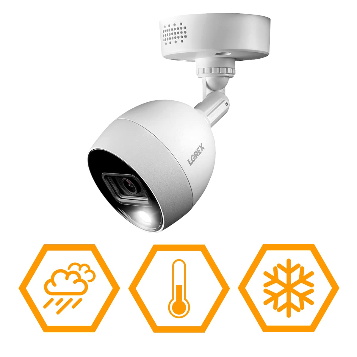 Lorex Fusion 4K Security Camera System with 2TB DVR β 8 Channel Analog Home Security System with 8 Metal Active Deterrence Cameras β Motion Detection, Warning Alarm, Color Night Vision, Weatherproof